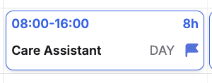 What do the flags mean on my rota? – Sona Support