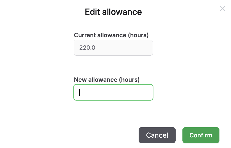 How can I amend an employee's entitlement? – Sona Support