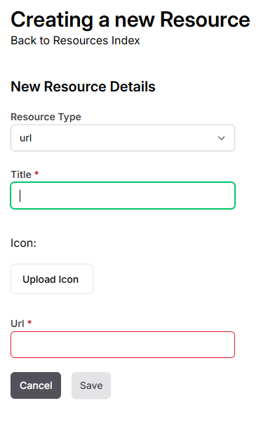 Uploading Resources – Sona Support