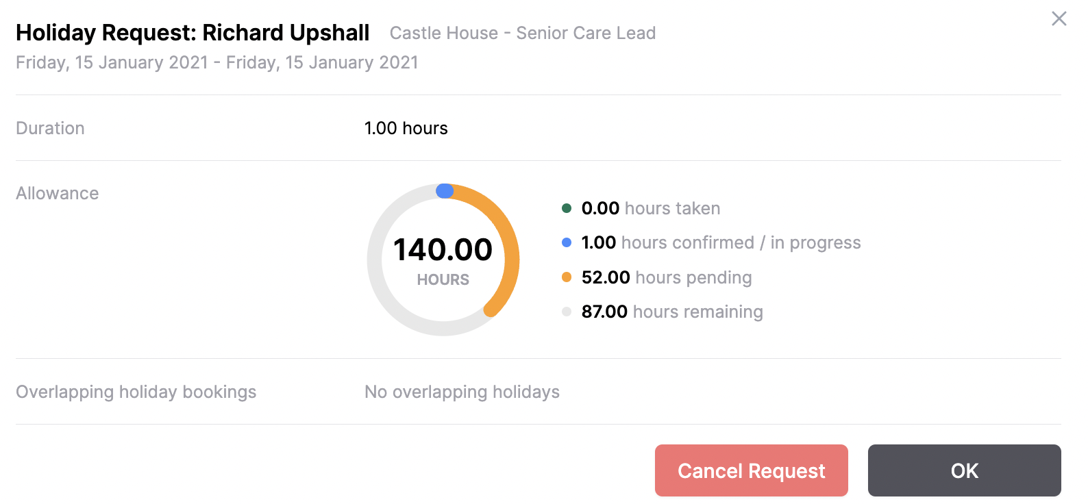 How can I cancel or amend an employee's holiday? – Sona Support