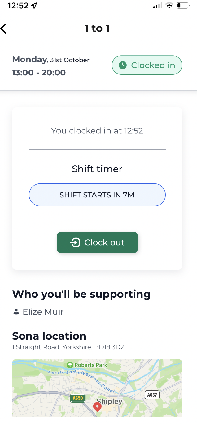 How do I clock in and out on Sona? – Sona Support