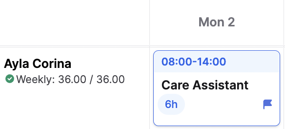 What do the flags mean on my rota? – Sona Support